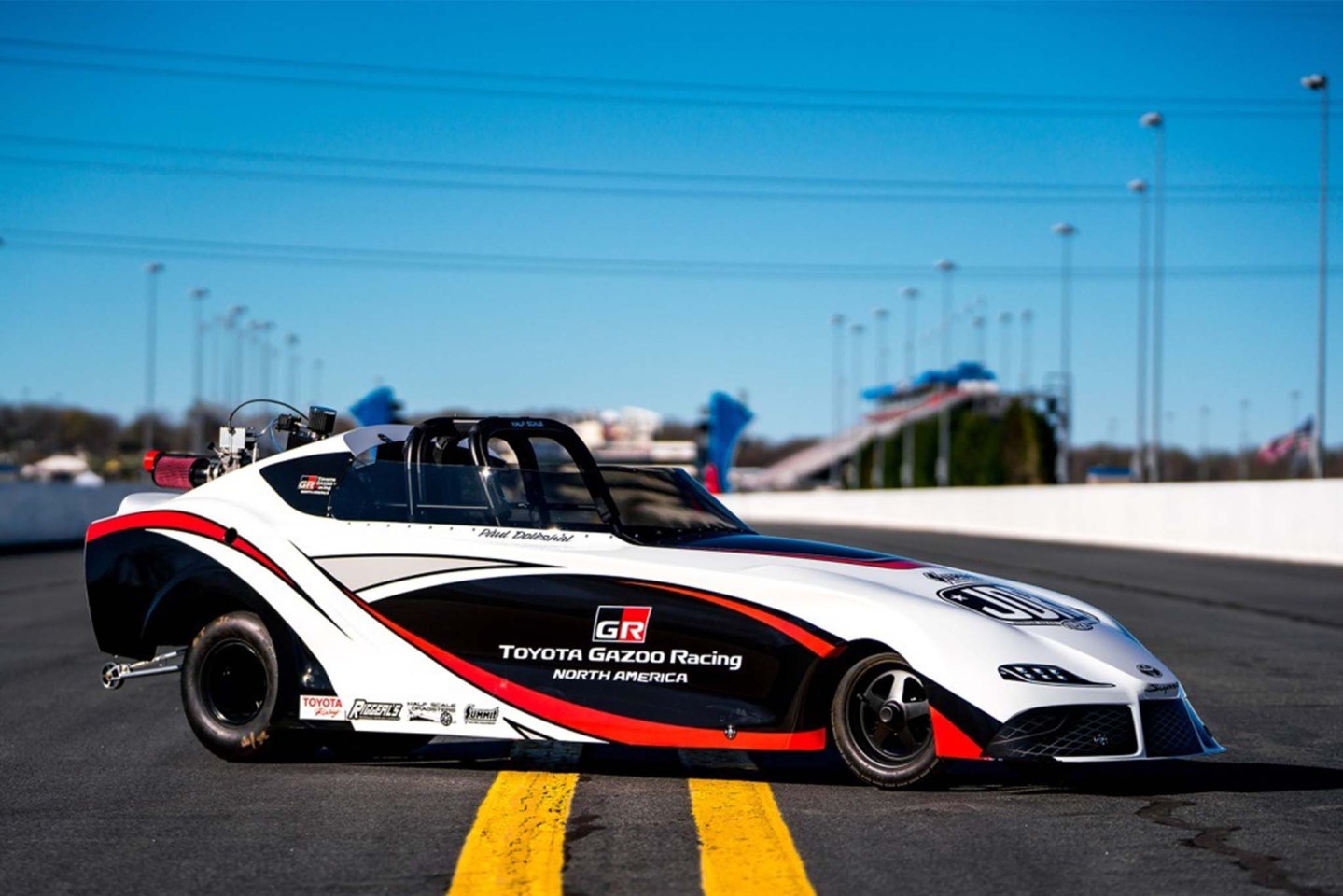 This Adorable Mini Toyota Supra Drag Racer Is Small Enough To Fit in a ...