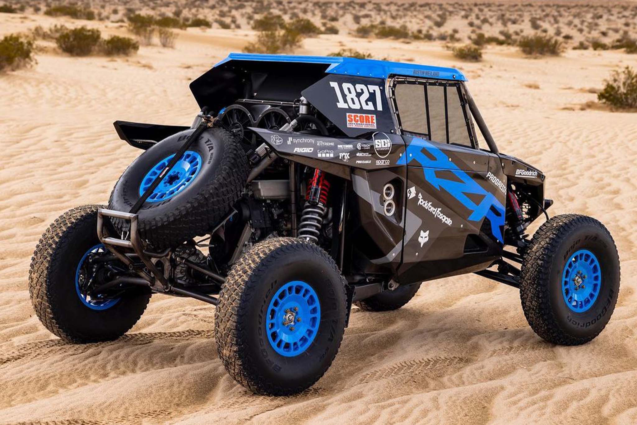Polaris RZR Pro R Factory Racer Will Stomp Over Everything With 35-Inch ...