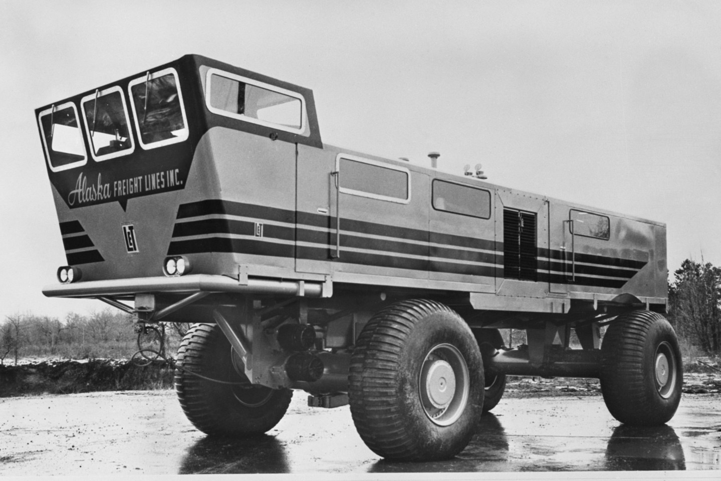 This Massive 1960s Off-Road Overland Train Has a Kitchen, Beds ...