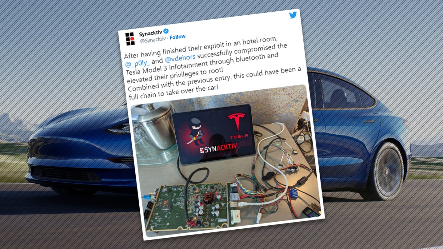 Hackers Win Free Tesla Model 3 and $350K After Exploiting Car’s Screen ...