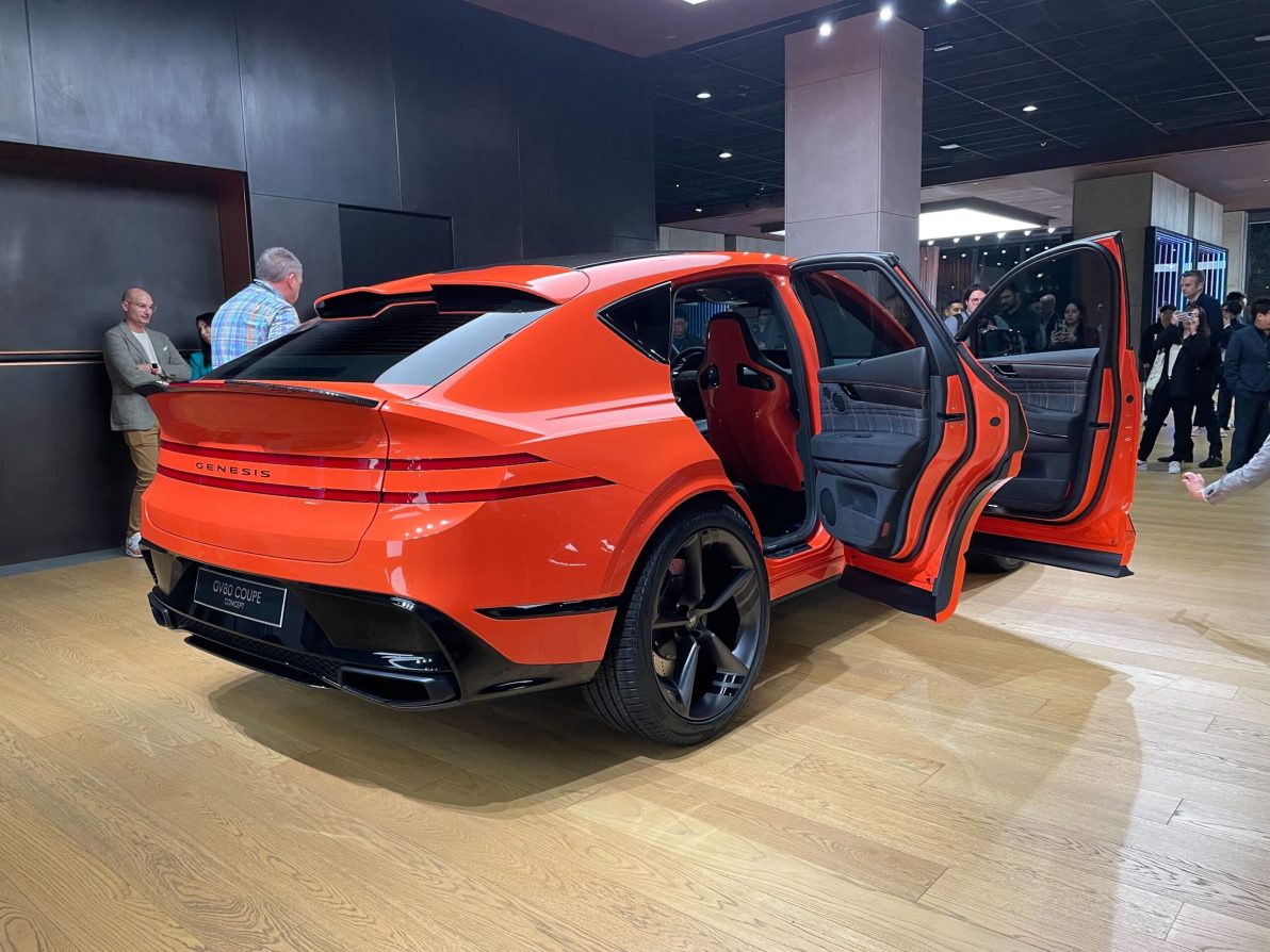 Genesis GV80 Coupe Concept Is a Performance SUV From the Future