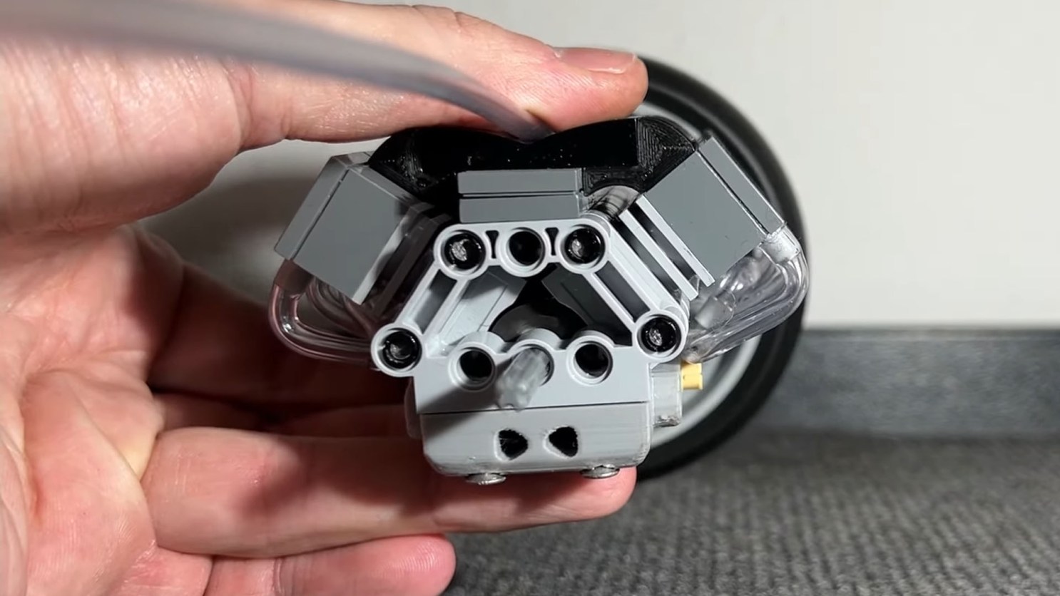 World's Smallest Working Lego V8 Sounds Like the Real Thing