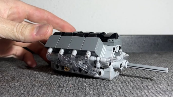 World's Smallest Working Lego V8 Sounds Like the Real Thing