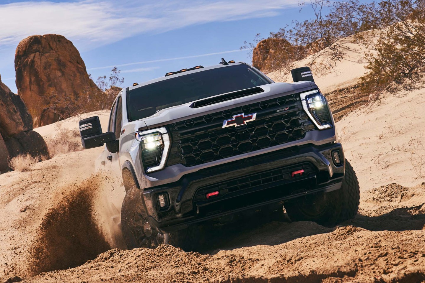 2024 Chevy Silverado HD ZR2 Off-Road Pickup Gets 35s and Multimatic ...
