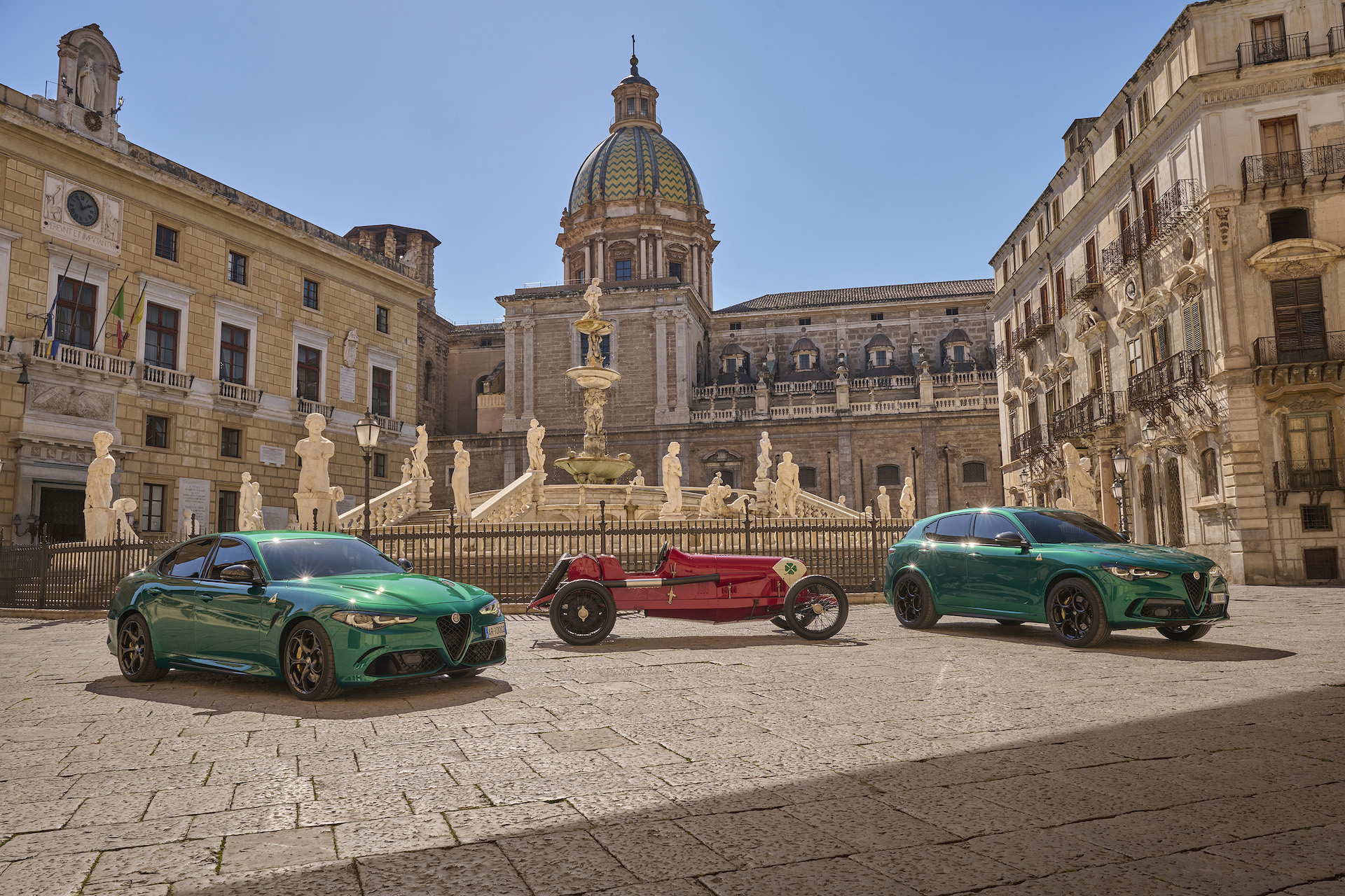 Alfa Romeo's Fashionable Quadrifoglio 100th Anniversary Models Are Peak ...