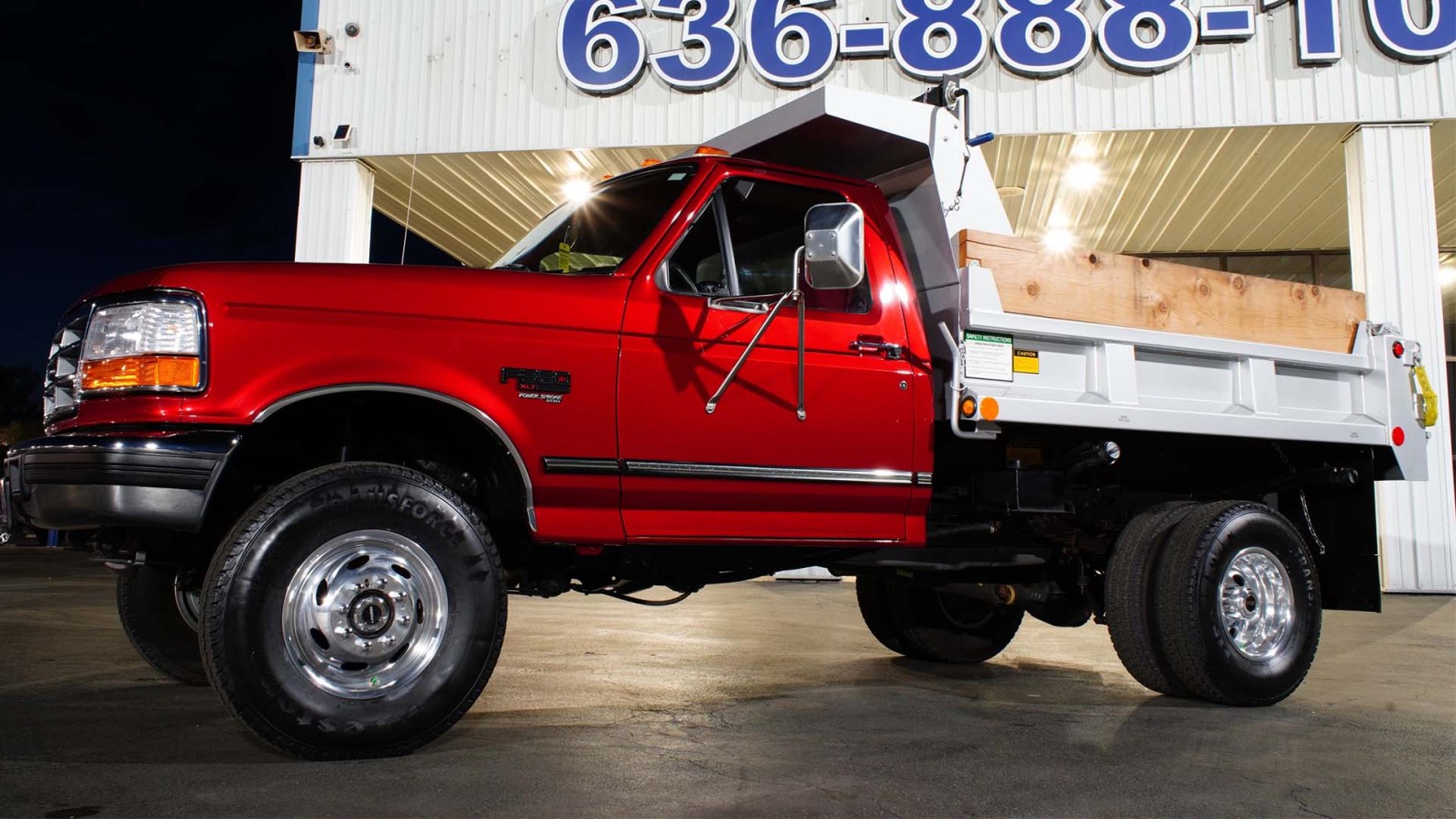 This 1997 Ford F-350 Dump Truck Is Listed at $84,800. Here’s Why It’s ...