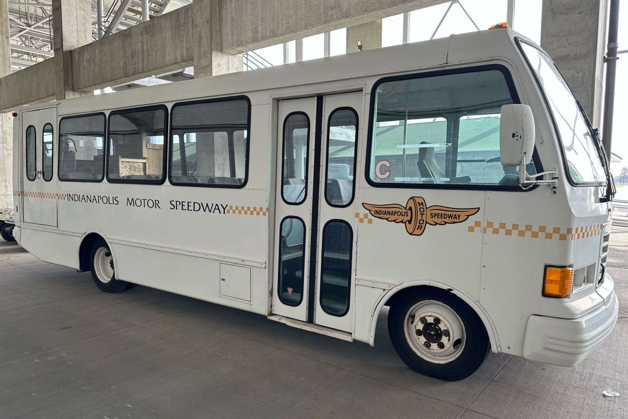 Buy This Official Indy 500 Tour Bus That's Probably Only Turned Left