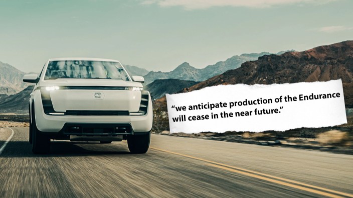 Lordstown Says Endurance Electric Pickup Production Will 'Cease in the ...