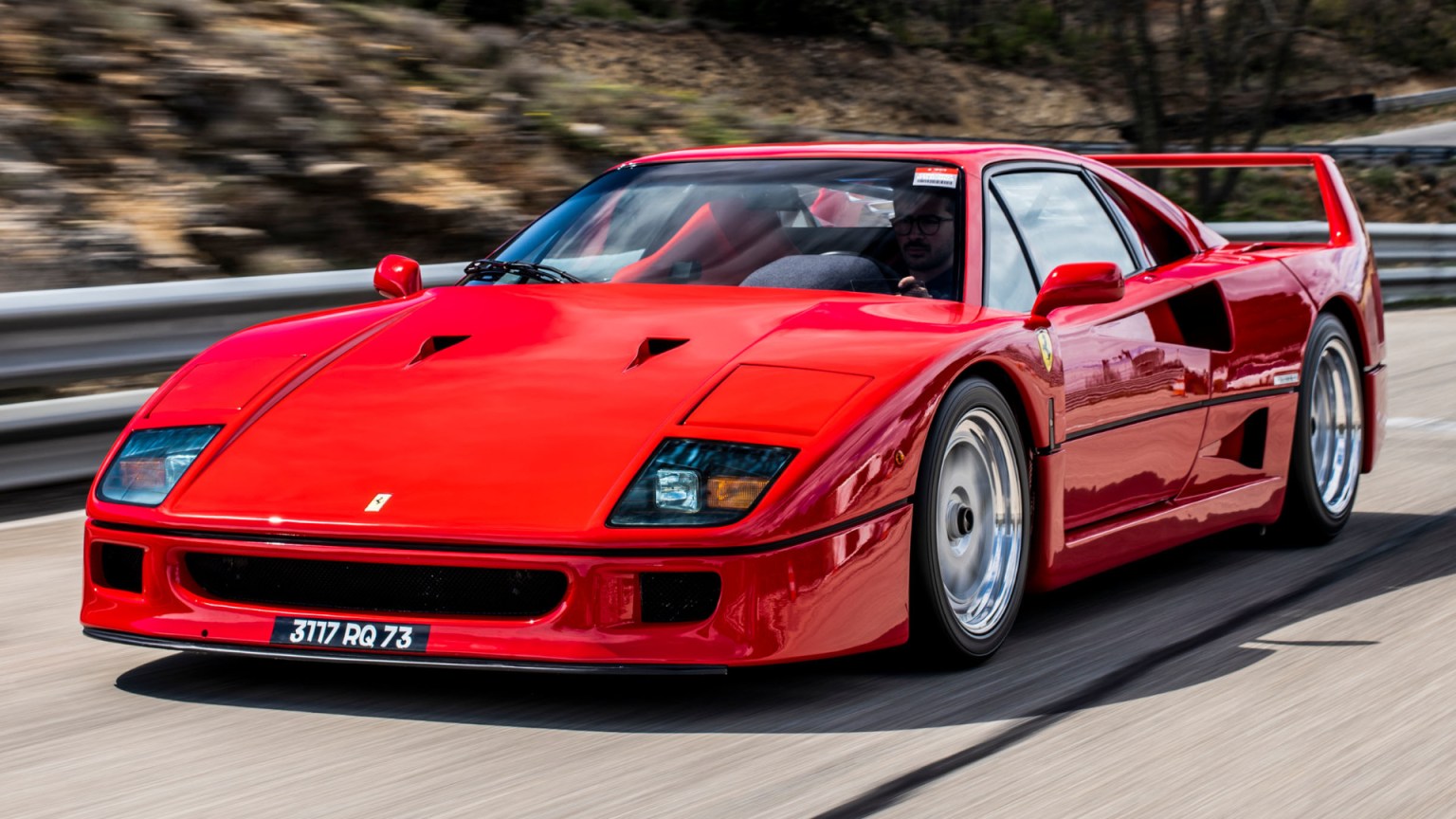 Ferrari F40 Once Owned by F1 Legend Alain Prost Is Up For Sale