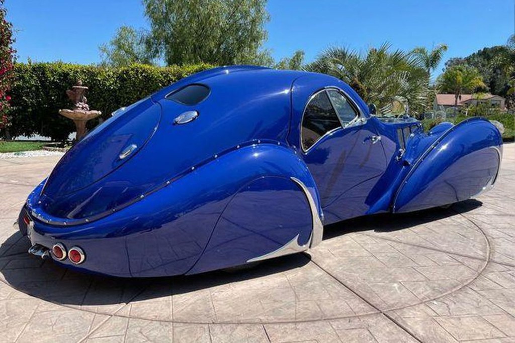 This $125K Bugatti Type 57SC Replica Is Really C4 Corvette Underneath