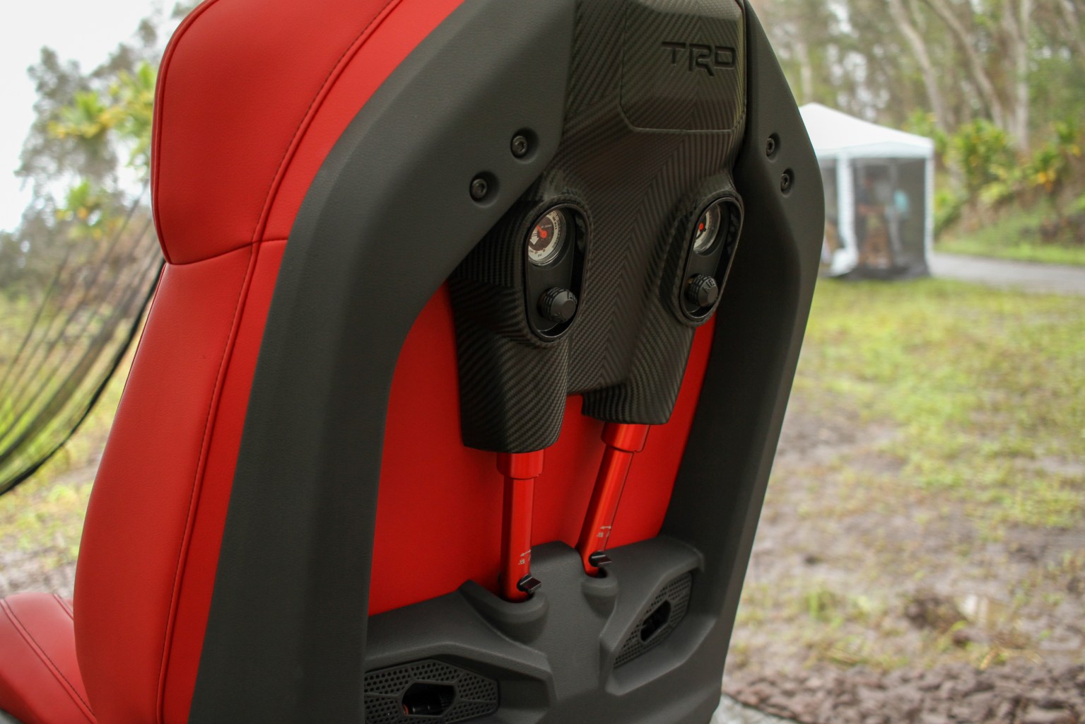 2024 Toyota Tacoma TRD Pro Has Shock Absorbers in Its Seats