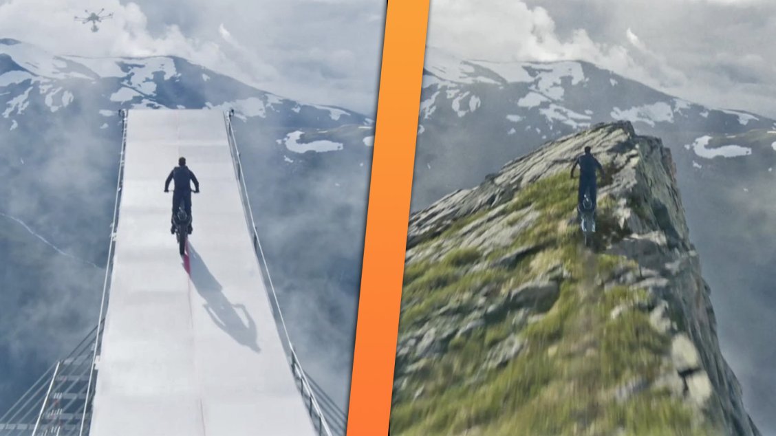 Watch Tom Cruise's Wild Mission Impossible 7 Stunt With and Without CGI