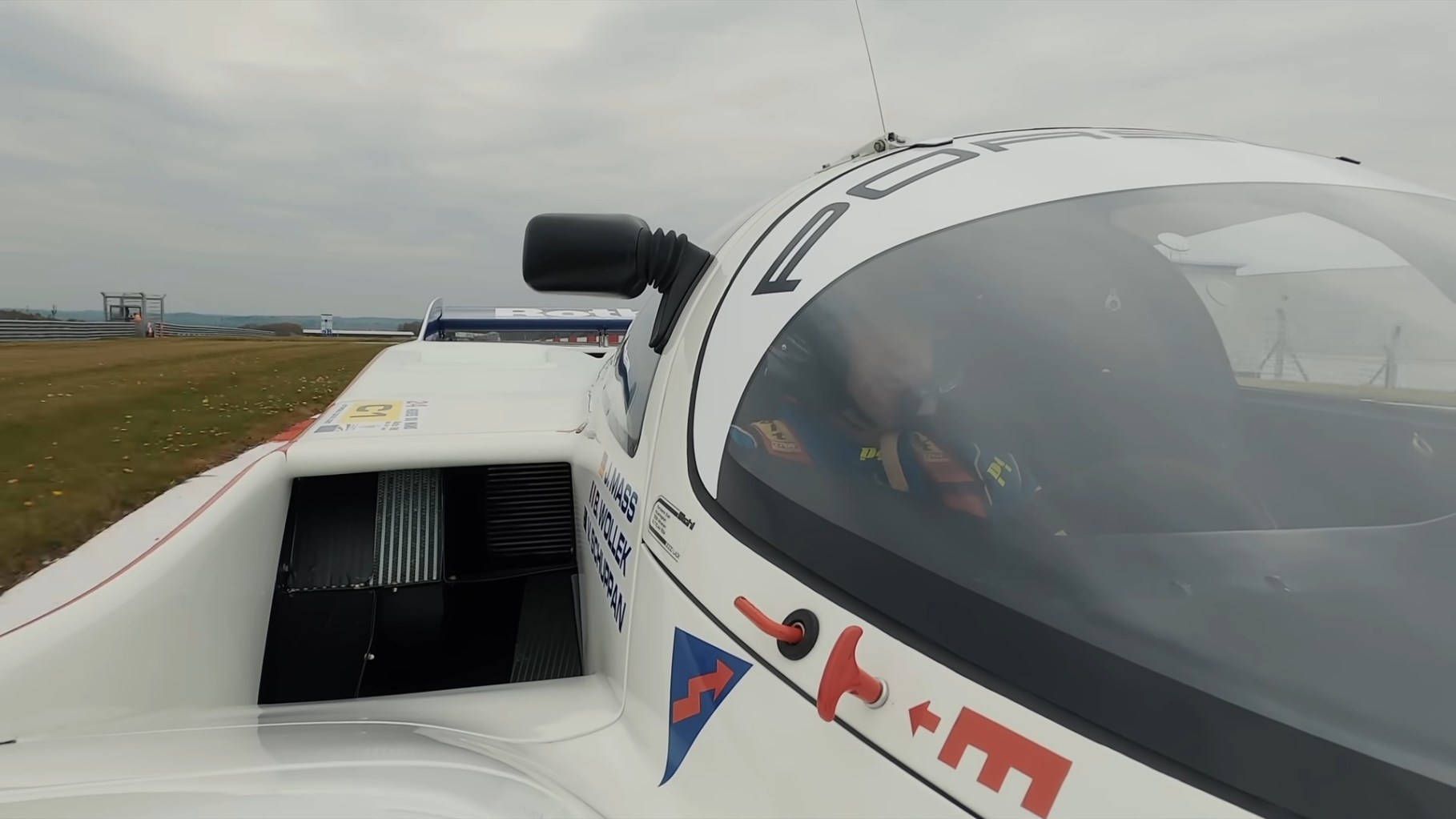 Watch Former Stig Ben Collins Wrestle a $6M Porsche 962 That's Headed ...