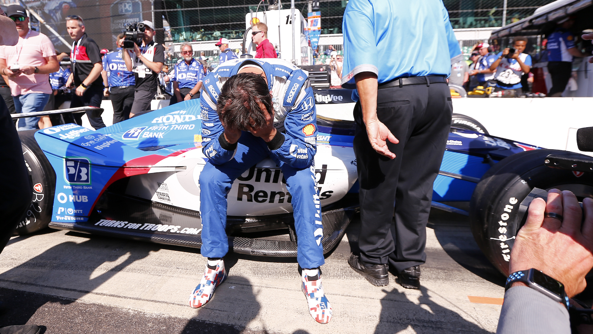 Graham Rahal Bumped Out of 2023 Indy 500 After Nail-Biting Duel Between ...