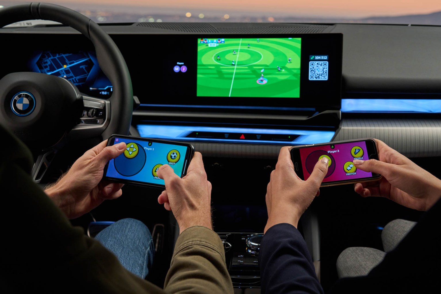 New BMW 5 Series Has Built-In Video Games That Use Your Smartphone as ...