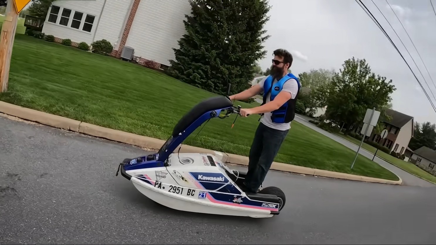 Converting a Jet Ski Into a Motorcycle Ain't Easy, But It Sure Is Fun