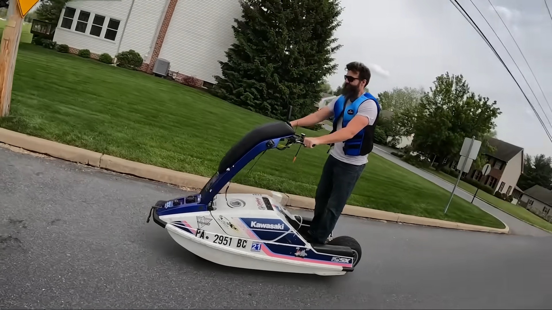 Converting a Jet Ski Into a Motorcycle Ain't Easy, But It Sure Is Fun