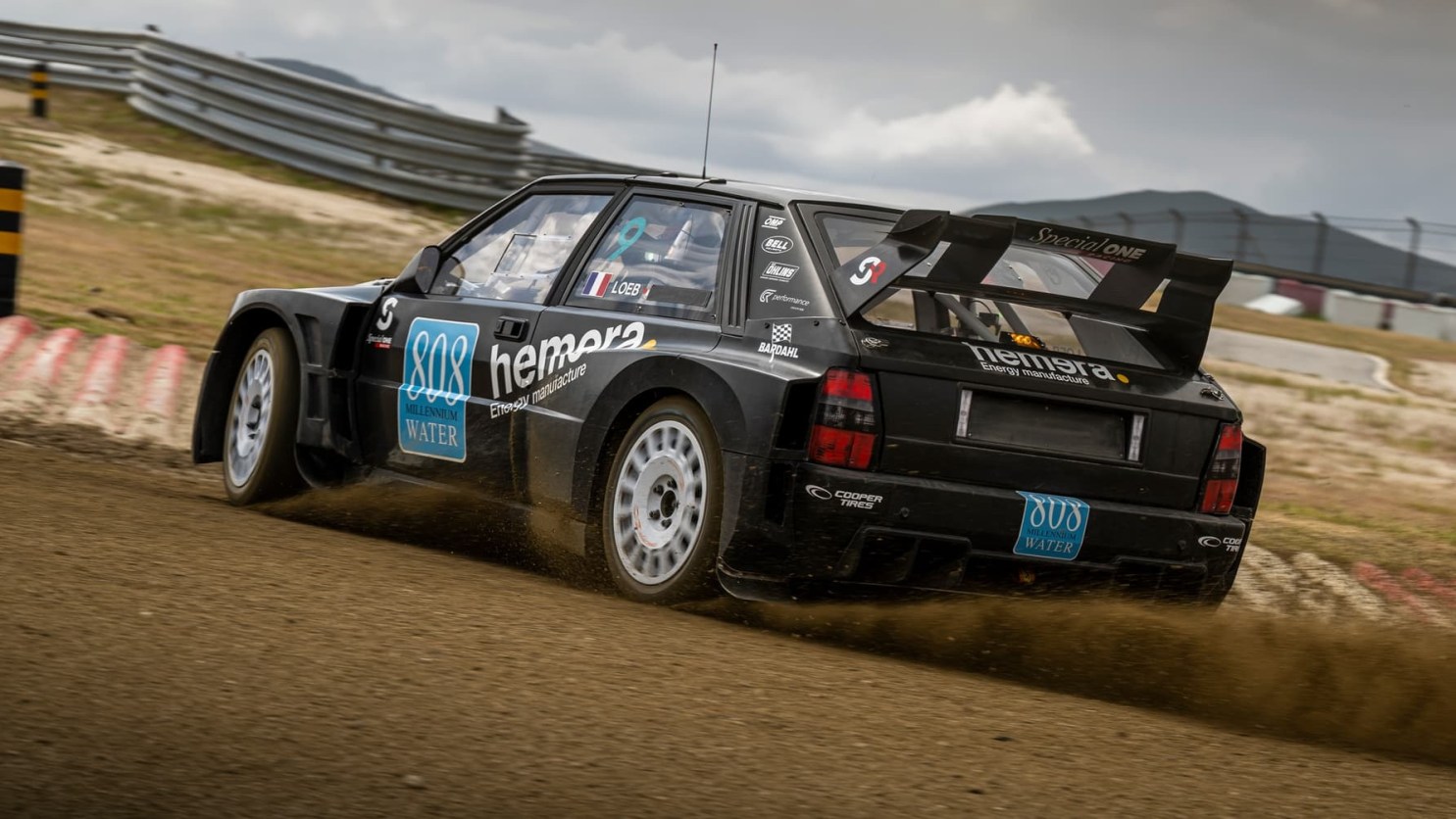 Of Course the Lancia Delta Evo-E RX Looks Best in Martini Livery