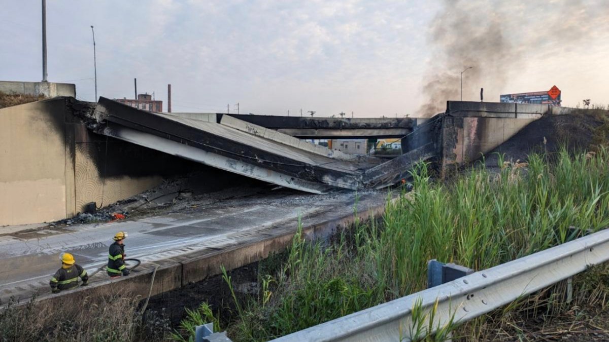 I-95 Collapse Caused by Tanker Fire Creates Traffic Hell That Could Go ...