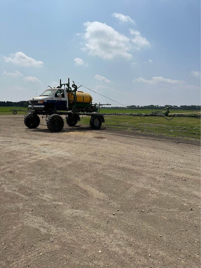 Buy This Homemade Farm Sprayer With a 7.3L Power Stroke Diesel Just to ...