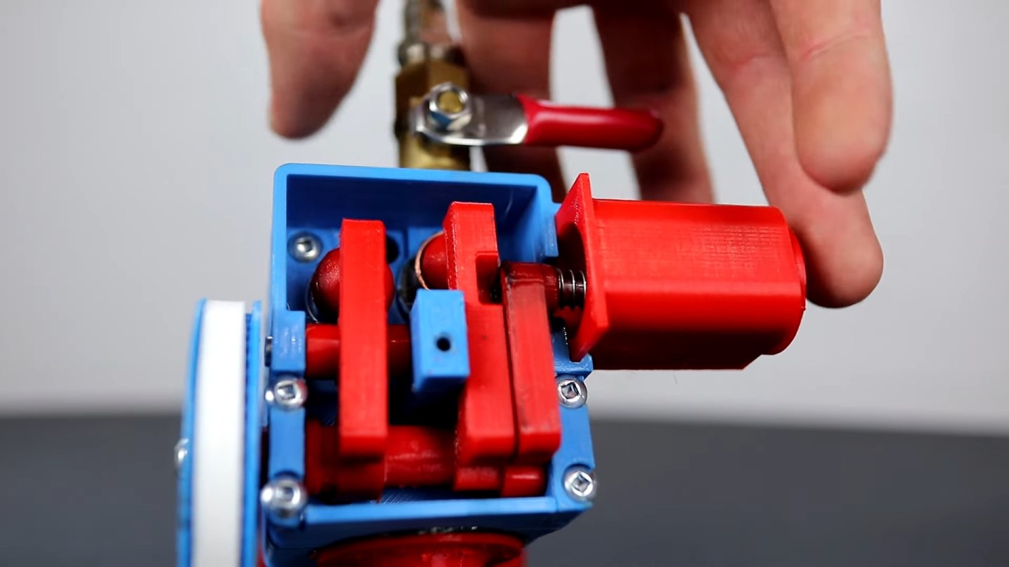 YouTuber Puts VTEC On His 3D-Printed Air-Powered Engine