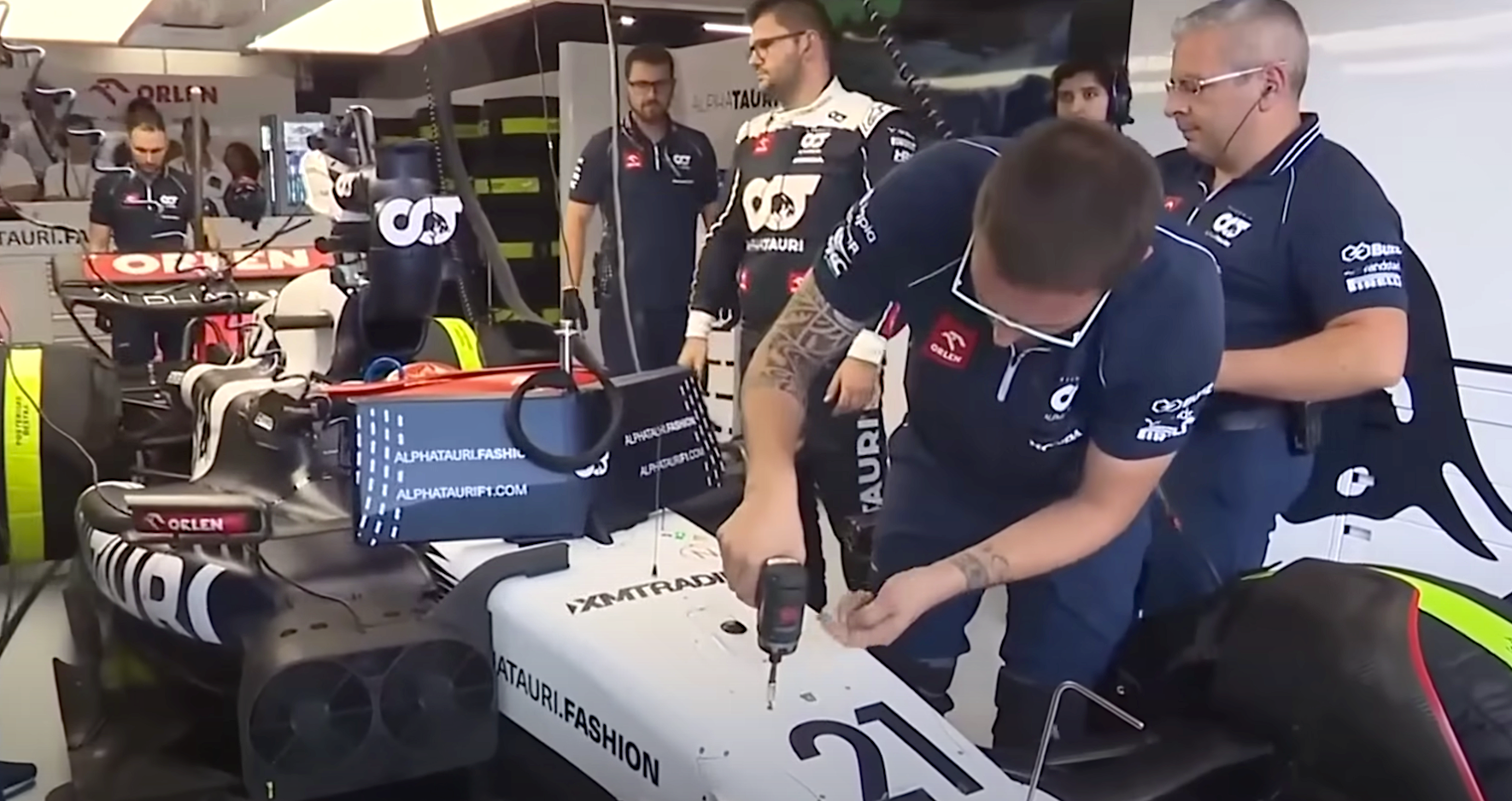 F1 Teams Use DeWalt and Milwaukee Tools In the Paddock, Just Like Us