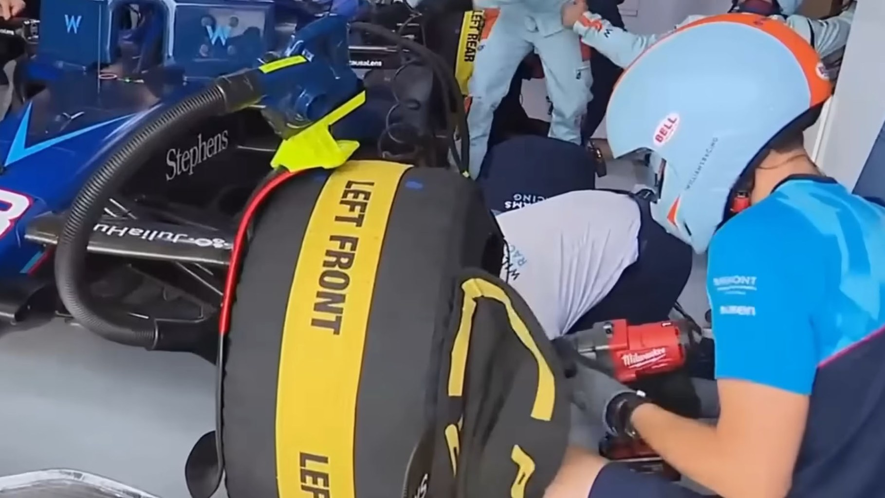 F1 Teams Use DeWalt and Milwaukee Tools In the Paddock, Just Like Us