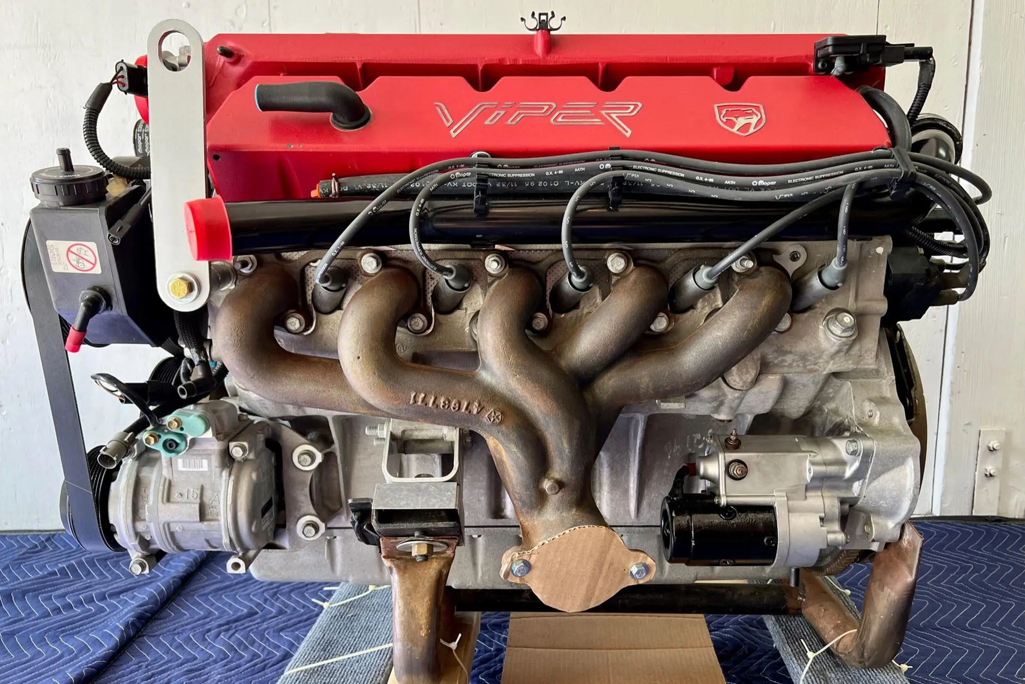 Untouched 1996 Dodge Viper Crate Motor Has An Unbelievable Story Behind It