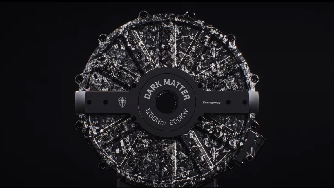 Here’s How Koenigsegg’s ‘Dark Matter’ Electric Motor Makes 800 HP