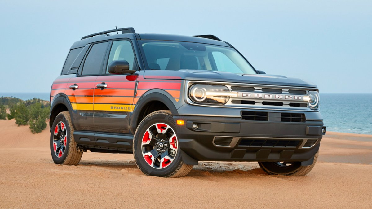 2024 Ford Bronco Sport Gets Retro Graphics and Seats With Free Wheeling ...