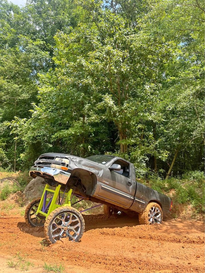 You Could Buy This Chevy Silverado Squat Truck With a 42-Inch Lift, But ...