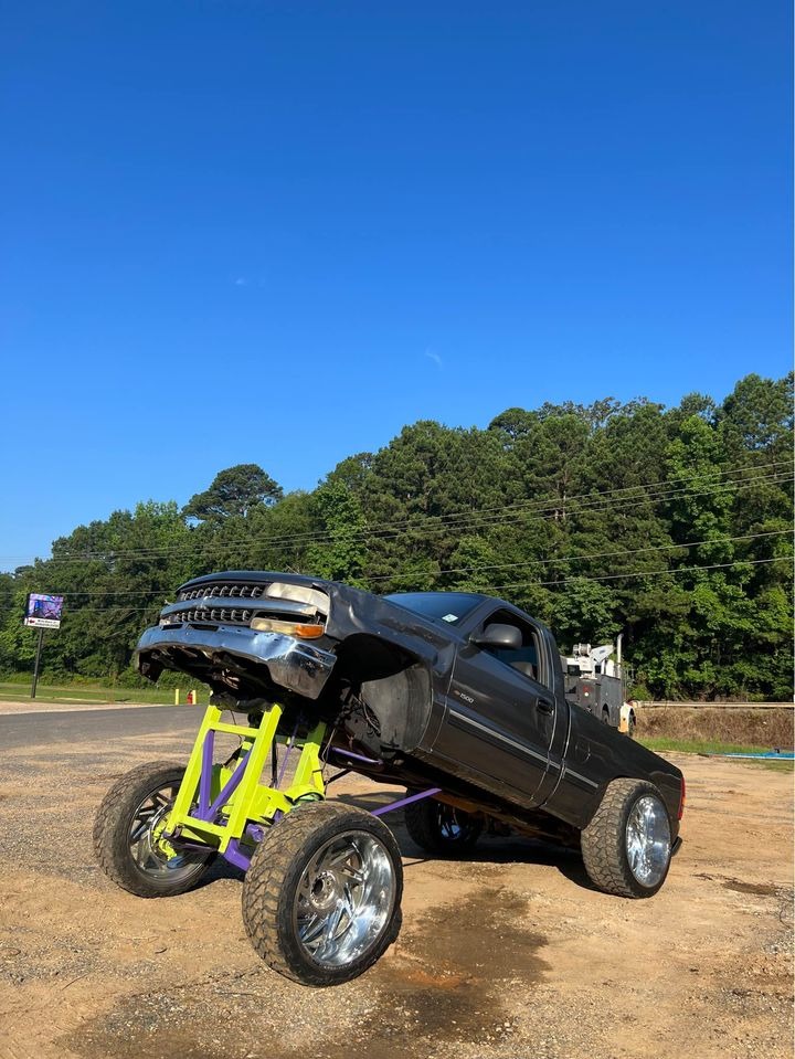 You Could Buy This Chevy Silverado Squat Truck With a 42-Inch Lift, But ...