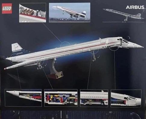 2,083-Piece Lego Concorde Set Will Eviscerate Your Wallet at Mach 2.04