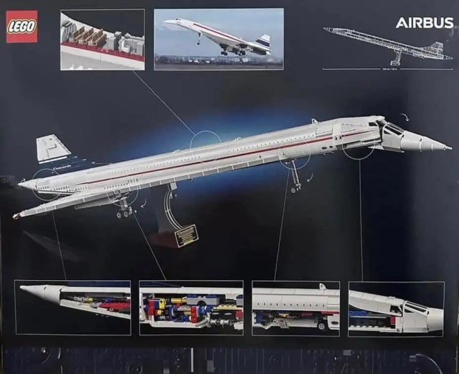 2,083-Piece Lego Concorde Set Will Eviscerate Your Wallet at Mach 2.04