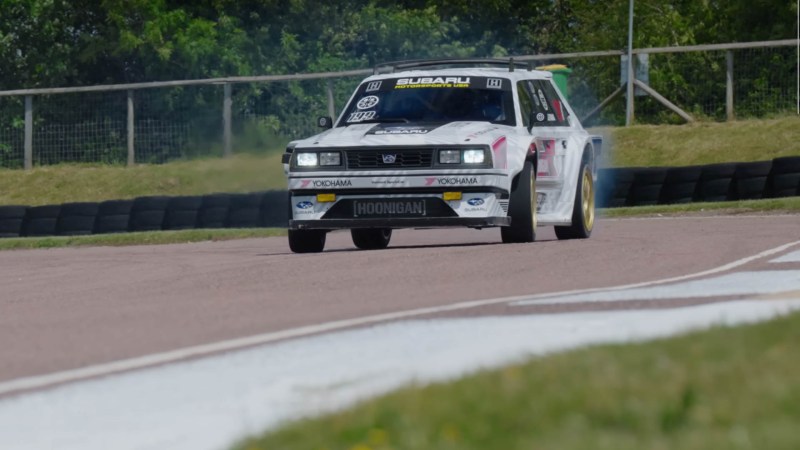 Hoonigan's New Gymkhana Car is a 1983 Subaru GL Wagon