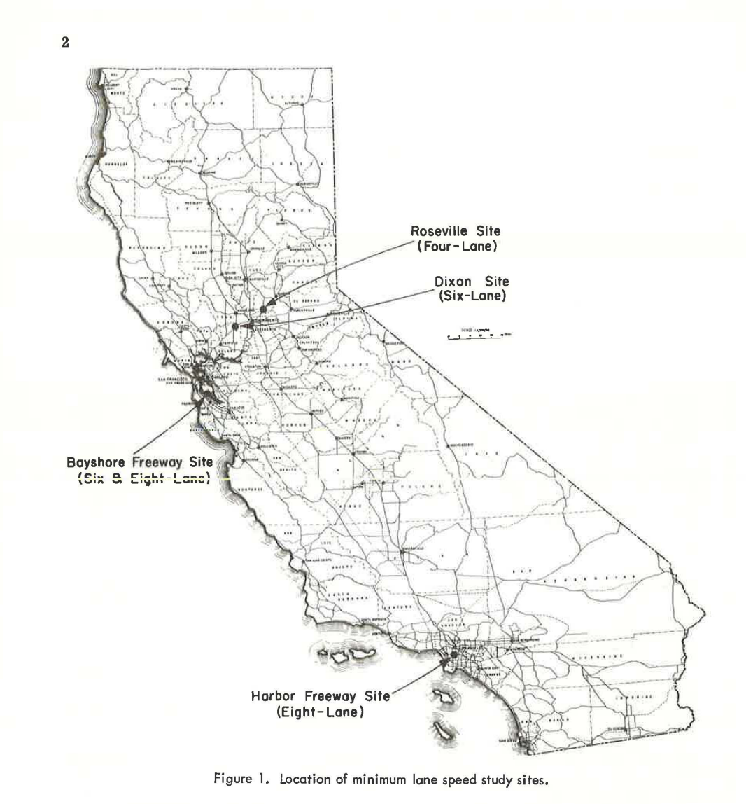 California Tested Different Minimum Speed Limits For Freeway Lanes. It ...
