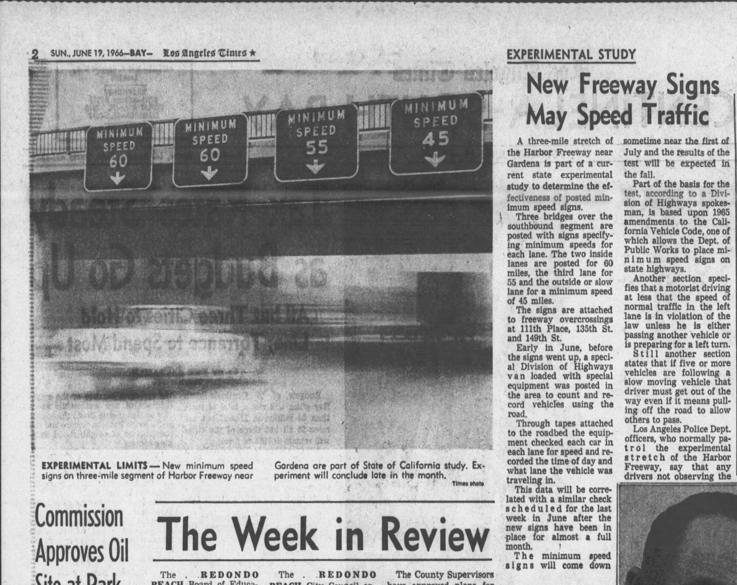 California Tested Different Minimum Speed Limits For Freeway Lanes. It ...
