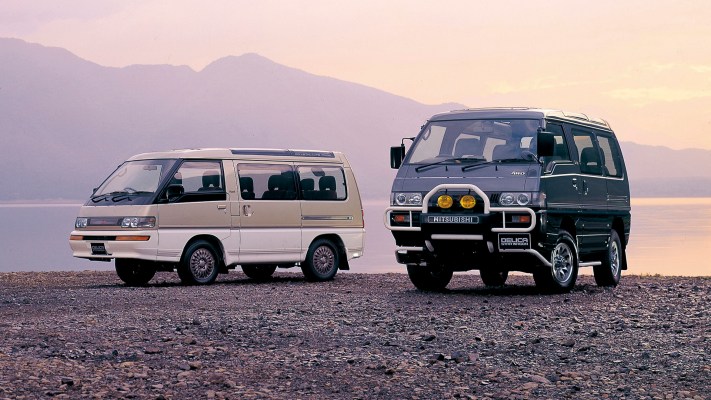 This 4WD, Diesel-Powered Mitsubishi Delica Van Has a Manual and Is ...