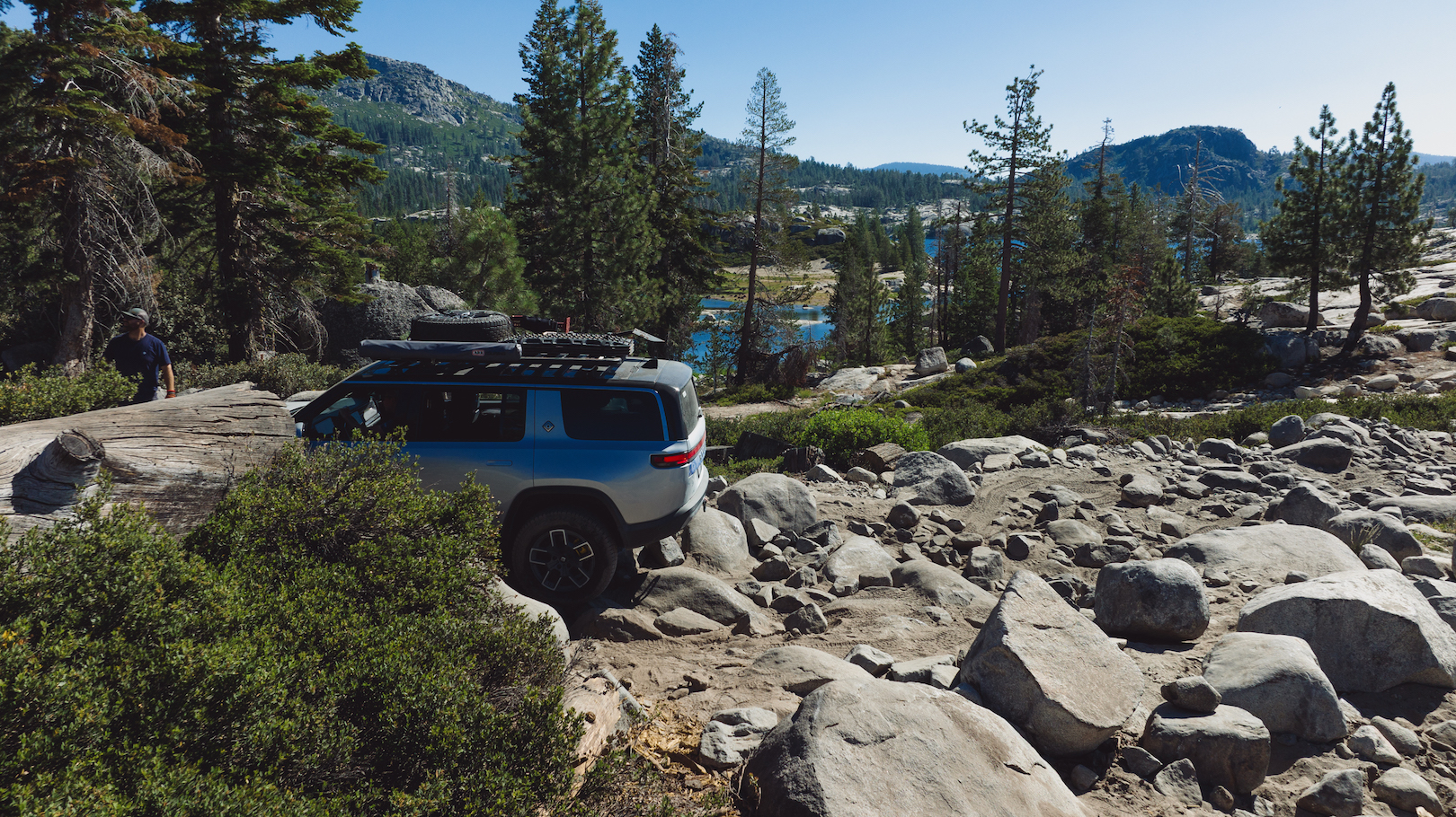 Rivian R1S Is the First Production EV to Conquer Rubicon Off-Road Trail