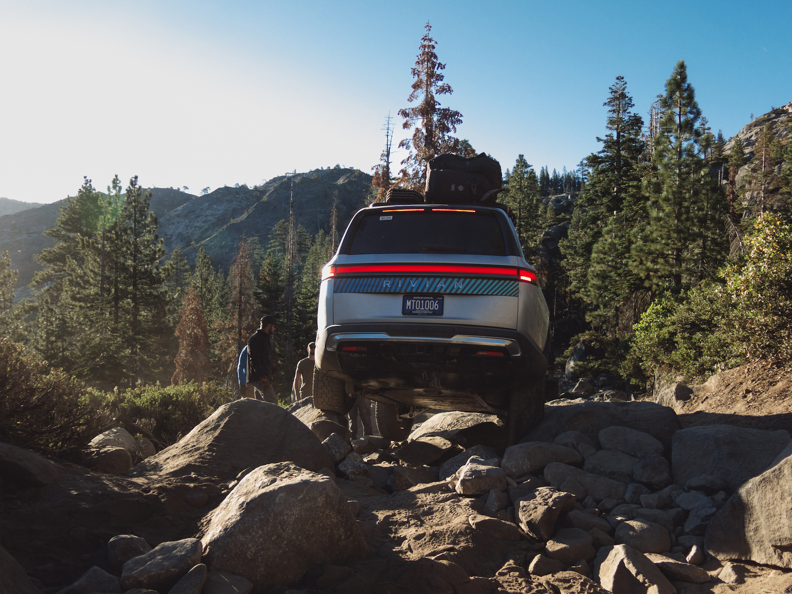 Rivian R1S Is the First Production EV to Conquer Rubicon Off-Road Trail