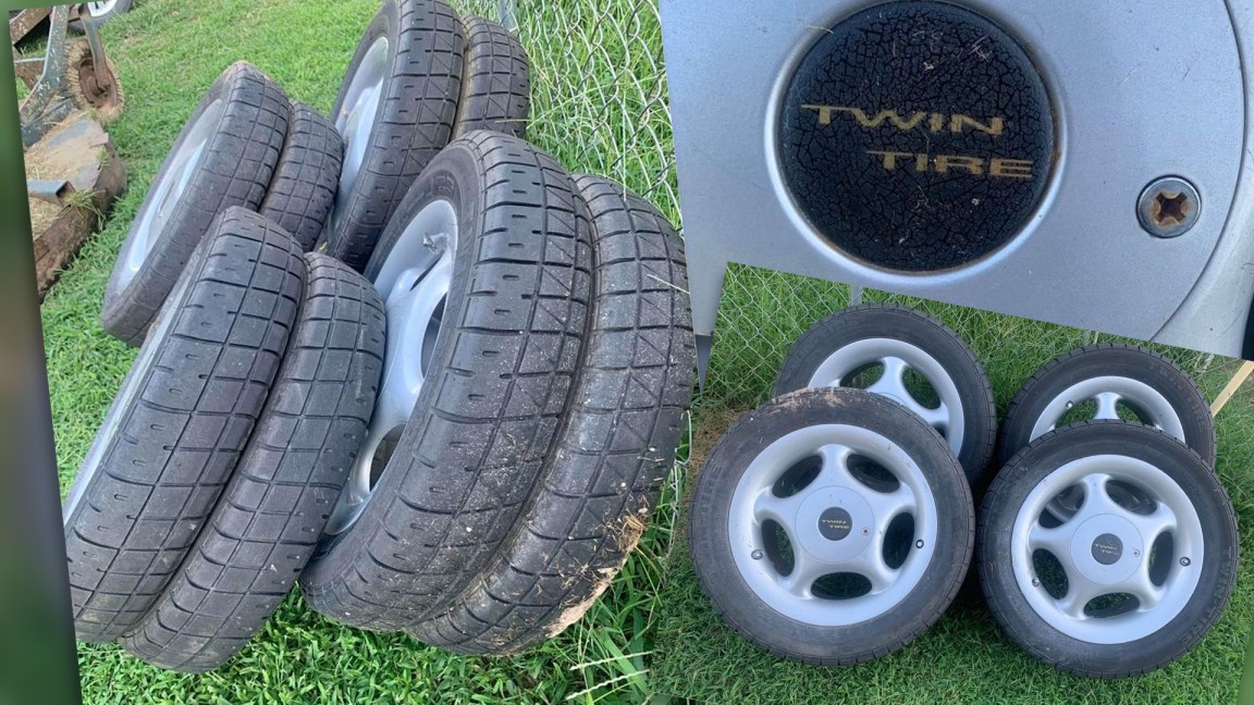 Set of ‘Twin Tire’ Wheels for Sale Is ‘80s Ingenuity at Its Finest