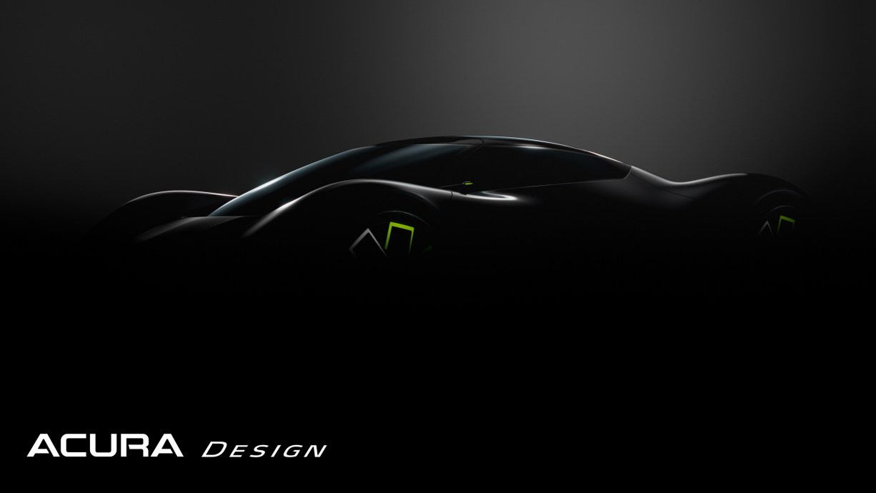 Acura Teases Electric Supercar: Is This the Third-Gen NSX?
