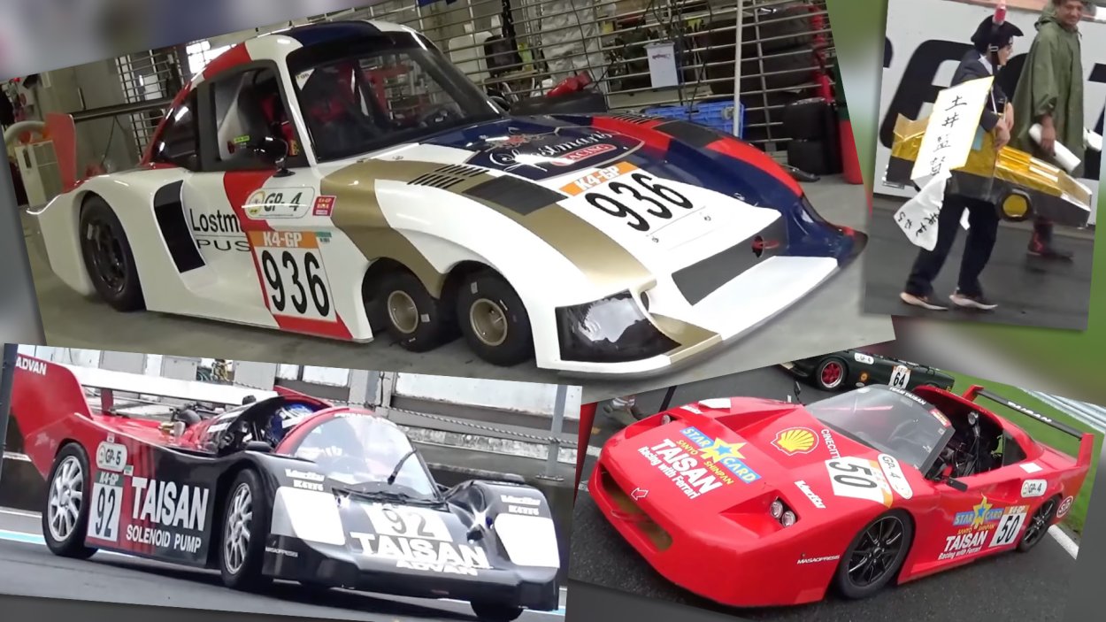 That Six-Wheeled Porsche 935 Is a Mini Endurance Racer