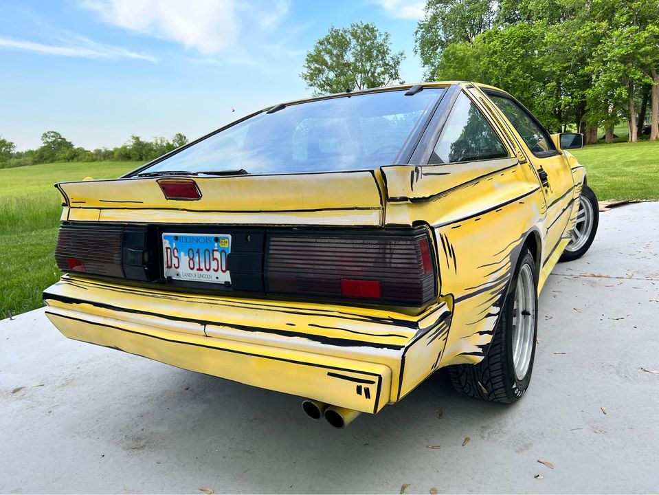 This $2,500 Chrysler Conquest Art Car Could Make Your Initial D Dreams ...