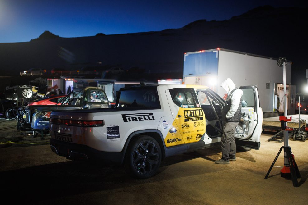 How One Man Set a Pikes Peak Record in a Stock Rivian R1T