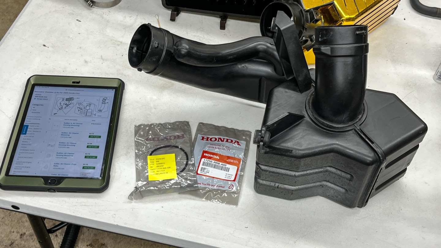 Reinstalling A Stock Intake: Honda Civic Si