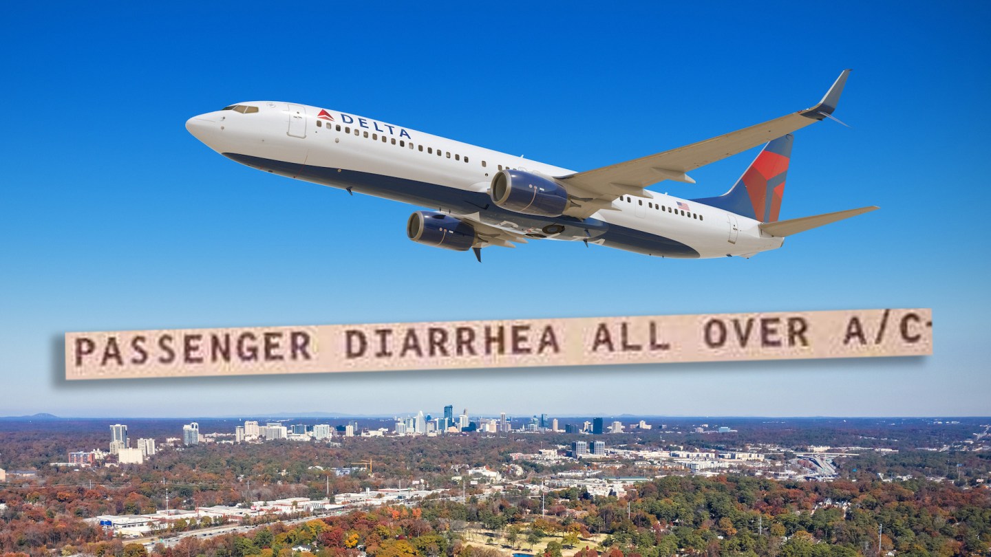 Airline Passenger With Diarrhea Forces Delta Flight to Turn Around