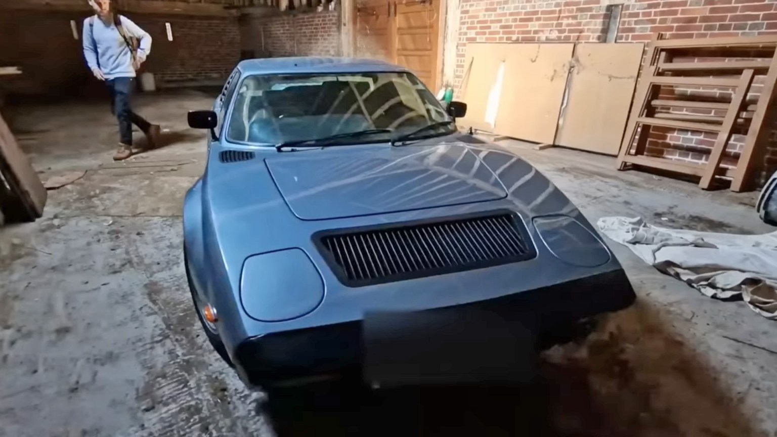 Ultra-Rare British Sports Car Discovered in Abandoned Mansion