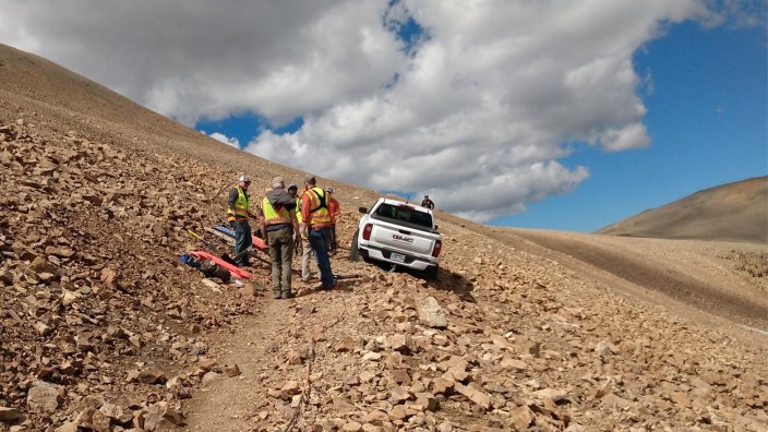 Watch and Wince as This Stuck Ram HD Is Rescued From a Skinny ...