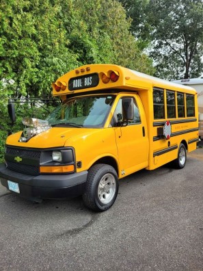 Hot Rod Chevy Bus With a Blower and Seven Racing Seats Makes Back to ...